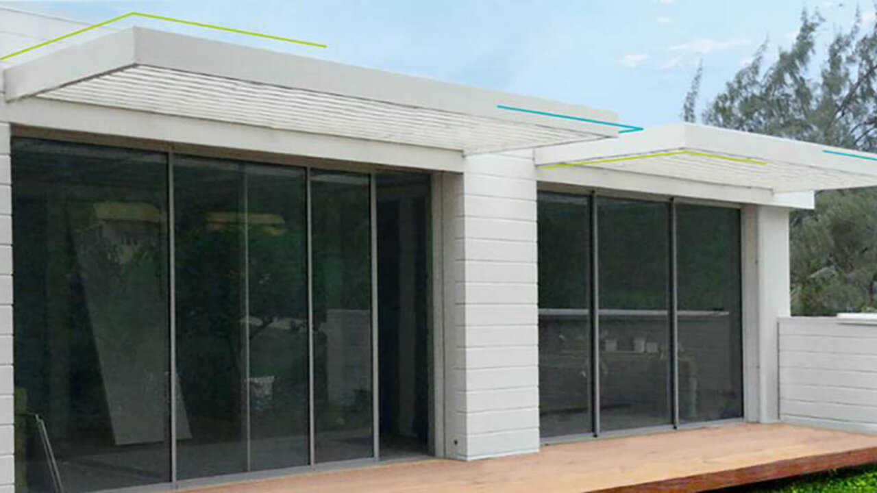 Komete : le brise-soleil architectural de façade: Adexsi